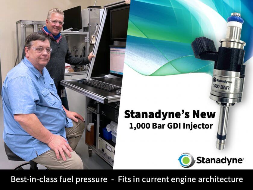 Stanadyne Develops 1,000 Bar GDI Injector - Stanadyne